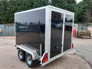 GT755 Twin Axle Unbraked Box Trailer